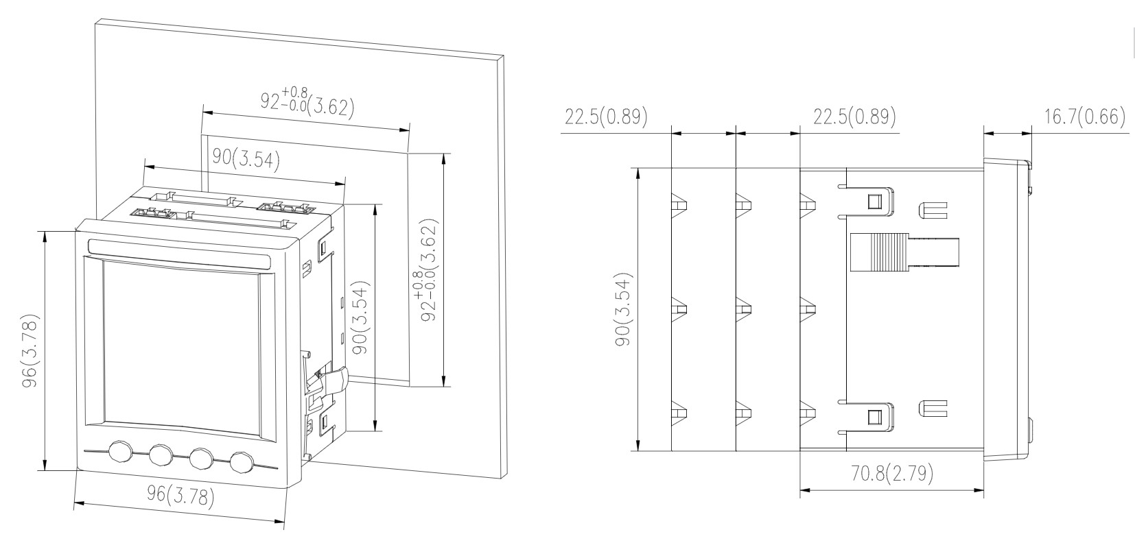 AC three phase digital energy meter - Buy digital energy meter, 3 phase ...