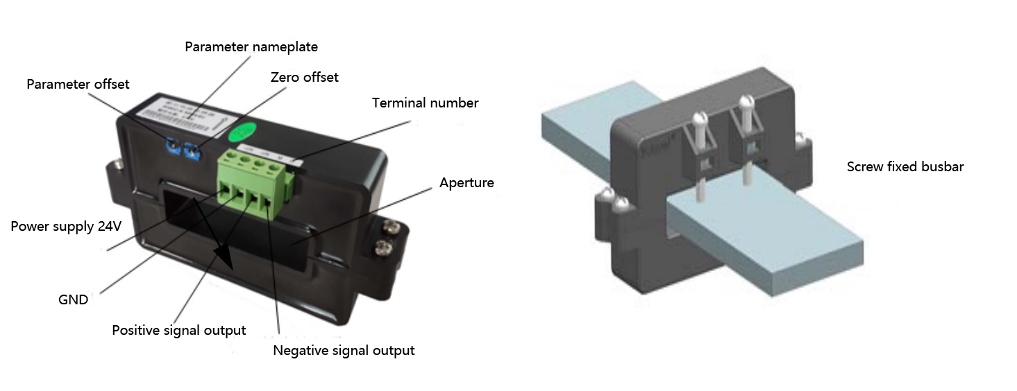 AHKC-KAA split core hall effect current transducer - Buy busbar effect hall sensor, large ...